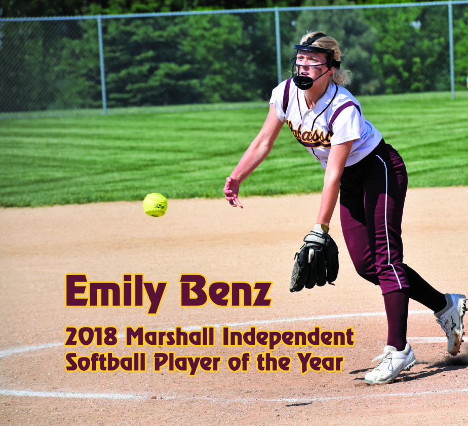 2018 Marshall Independent Softball Player of the Year: Emily Benz ...